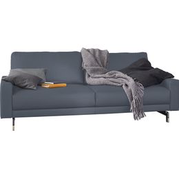 3-Sitzer, B:204cm H:85cm T:95cm, blau, CREATION BY ROLF BENZ, Jacquard-Flachgewebe Diane 1 Q2 (55% Polyacryl 45% Polyester), Sofas, "CR.450,