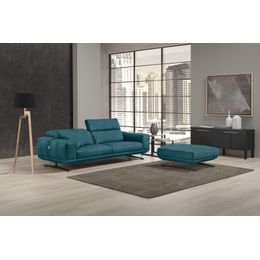 2,5-Sitzer Egoitaliano, B:236cm H:96cm T:109cm, blau, Sofas, "Gloria, super bequem und hochwertige Verarbeitung, edles Design", beidseitig