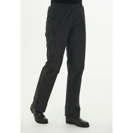 WEATHER REPORT Damen Regenhose "Carlene", schwarz, Gr. 44, bedruckt, 100% Polyester, Hosen, mit 10.000 mm Wassersäule