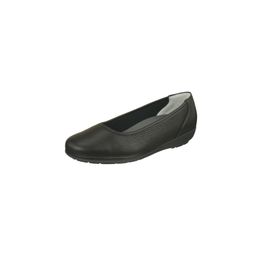Natural Feet Damen Ballerina "Johanna", Gr. 38, schwarz, Leder, Schuhe, mit Komfortweite