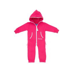 MONIZ Jungen Jumpsuit, Gr. 80, pink, 80% Baumwolle, 20% Polyester, Overalls, aus kuschelig weichem Material