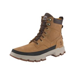 Timberland Herren Schn&uuml;rboots "TBL Orig Ultra WP Boot", Gr. 43, gelb, Leder, Schuhe, Winterstiefel, Schn&uuml;rstiefel, Winterschuhe, wasserdicht