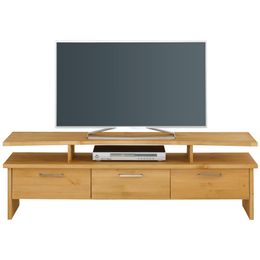 TV-Board Home Affaire, B:148cm H:46cm T:39cm, beige, Sideboards, "Ixo", Breite 148 cm, mit 3 Schubladen, aus masiver Kiefer, FSC