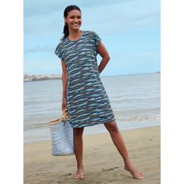 feel good Damen Sommerkleid "Sommerkleid", bunt, Gr. 40, gemustert, mehrfarbig, 100% Baumwolle, Kleider