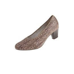 Damen Pumps "Amanda", Lei by tessamino, Gr. 39, braun, Lederimitat, Schuhe, mit angesagtem Animalprint