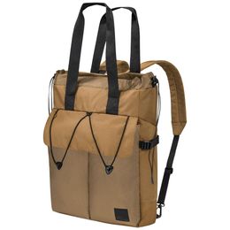 Jack Wolfskin Cityrucksack "WANDERTHIRST TOTE", braun, Polyamid, Rucksäcke