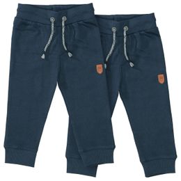 STACCATO Jungen Jogginghose, blau, Basic, Gr. 68, unifarben, Oberstoff: 100% Baumwolle., Hosen, Doppelpack