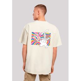 F4NT4STIC Herren T-Shirt "Alice im Wunderland Uhr Hase", beige, Gr. XL, Obermaterial: 100% Baumwolle, Shirts, Premium Qualit&auml;t, Nostalgie, Kinderserie