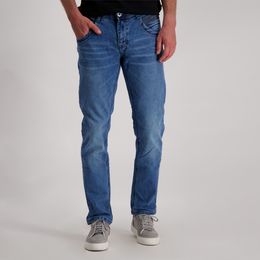 Tapered-fit-Jeans Cars Jeans "Jeans Blackstar" Gr. 32, Länge 34, blau (stw/bl camden wash) Herren Jeans