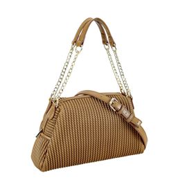 Damen Schultertasche "Audrey", Collezione Alessandro, braun, Polyurethan (PU), Taschen, elegante Tasche in modischem Material