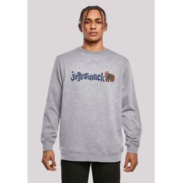 F4NT4STIC Herren Sweatshirt "Christmas Jingle Bear Rock", grau, Gr. XS, Obermaterial: 50% Baumwolle, 50% Polyester, Sweatshirts, Premium Qualit&auml;t,