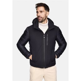 NEW CANADIAN Herren Steppjacke, blau, Gr. 50, unifarben, 100% Polyester, Jacken, mit wasserabweisendem Finish