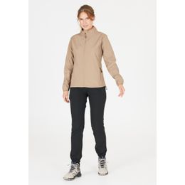 WHISTLER Damen Softshelljacke "Lango", beige, Gr. 40, unifarben, 100% Polyester, Jacken, mit 8.000 mm Wassersäule