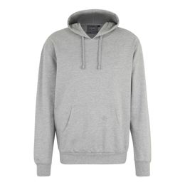 Herren Kapuzensweatshirt, grau, Gr. 5XL, Ahorn Sportswear, bestickt, 100% Baumwolle, Sweatshirts, in schlichtem Design
