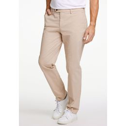 Bison Herren Chinos "Bison Chinos", beige, Gr. 27, Obermaterial: 99% Baumwolle, 1% Elasthan; Futter: 65% Polyester, 35% Baumwolle, Hosen