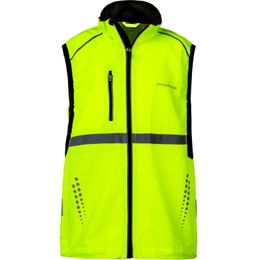 Endurance Kinder Funktionsweste "Laupen", gelb, Gr. 128, 100% Polyester, Westen, mit reflektierenden Elementen