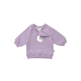Liliput M&auml;dchen Sweatshirt "Mond", lila, Gr. 74, bedruckt, 80% Baumwolle, 20% Polyester, Sweatshirts, mit angenehmem Rundhalsausschnitt