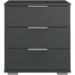 Nachtkommode wimex, B:52cm H:58cm T:38cm, grau, Sideboards, "Easy"