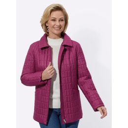 Classic Basics Damen Steppjacke, lila, Gr. 40, unifarben, 100% Polyester, Wattierung:100% Polyester, Jacken