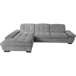 Ecksofa Alina, B:297cm H:90cm T:204cm, grau, Wohnzimmer, Sofas, "Salima", Inklusive Rückenlehnenverstellung
