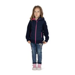 SALT & PEPPER SALT AND PEPPER Jungen Outdoorjacke "Outdoor", blau, Gr. 92, kariert, 100% Polyester, Jacken, mit tollen Farbakzenten