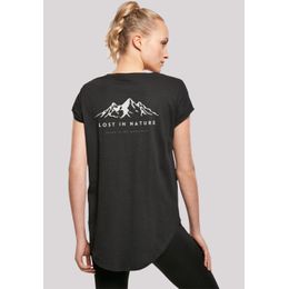 F4NT4STIC Damen T-Shirt "Lost in nature", schwarz, Gr. L, Obermaterial: 100% Baumwolle, Shirts, Print
