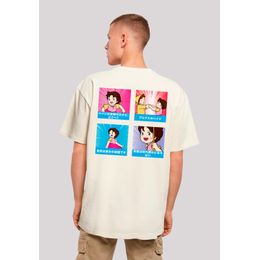 F4NT4STIC Damen T-Shirt "Heidi Logo Heroes of Childhood", beige, Gr. XXL, Obermaterial: 100% Baumwolle, Shirts, Nostalgie, Retro Print, Kinderserie