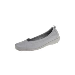 Natural Feet Damen Slipper "Polina", Gr. 37, grau, Leder, Schuhe, in tollem Design