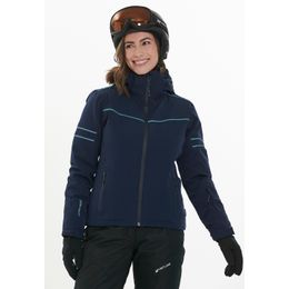 WHISTLER Damen Skijacke "Doom", blau, Gr. 42, unifarben, 88% Polyester, 12% Elasthan, Jacken, mit 15.000 mm Wassers&auml;ule