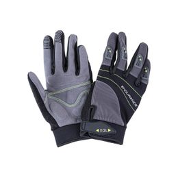 Endurance Damen Fahrradhandschuhe "Gamal", schwarz, Gr. S, mehrfarbig, 70% Polyester, 10% Nylon, 10% Elasthan, 10% Polyurethan, Handschuhe, mit