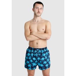 Lousy Livin Underwear LOUSY LIVIN Herren Boxershorts, Gr. M, blau, 100% Baumwolle, Unterhosen, mit buntem Allover-Print