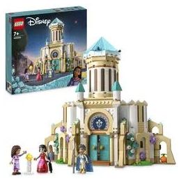 Konstruktionsspielsteine Lego "König Magnificos Schloss (43224), Lego Disney" Spielbausteine bunt Kinder Made in Europe