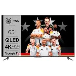 G (A bis G) TCL QLED-Fernseher "65C643" Fernseher schwarz