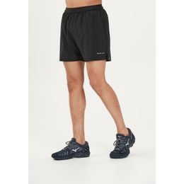ELITE LAB Herren Shorts "Run Elite X1", schwarz, Gr. S, unifarben, 72% Nylon, 28% Elasthan, Hosen, mit integrierter Tight