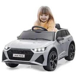 Elektro-Kinderauto Jamara "Ride-on Audi RS 6" Elektro-Kinderfahrzeuge grau Kinder 12 V, 2,4 GHz