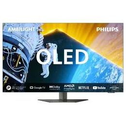 F (A bis G) Philips OLED-Fernseher Fernseher Gr. 65, schwarz