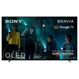 Sony OLED-Fernseher, Smart-TV, TRILUMINOS PRO, BRAVIA CORE, mit exklusiven PS5-Features, F (A-G), Fernseher, schwarz (titanschwarz), 65