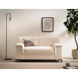 1,5-Sitzer Inosign, B:144cm H:76cm T:81cm, beige, 100% Polyester, Sofas, "Jamie 2 B/T/H: 144/81/76 cm, auch in Cord", zeitlos, modern, mit