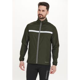 Endurance Herren Laufjacke "Pendell", schwarz, Gr. L, mehrfarbig, 100% Polyester, Jacken, mit 360 Grad Ultra-Reflektoren