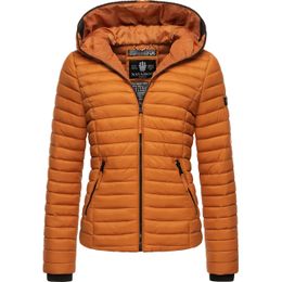 Navahoo Damen Steppjacke "Kimuk", braun, Gr. XS, Obermaterial: 100% Nylon; Futter: 100% Polyester; Wattierung: 100% Polyester; Ärmelfutter: 100%