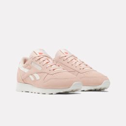 Reebok CLASSIC Damen Sneaker "CLASSIC LEATHER", Gr. 36, rosa, Leder, Schuhe