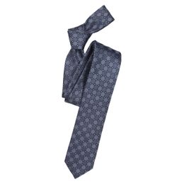 Venti Herren Krawatte "Venti Krawatte gemustert", blau, 100% Seide, Krawatten