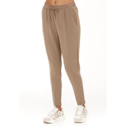 ENDURANCE ATHLECIA ATHLECIA Damen Sweathose "Jacey", grau, Gr. 34, unifarben, 51% Polyester, 44% Modal, 5% Elasthan, Hosen, aus weichem Modalmix