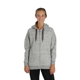 ENDURANCE ATHLECIA ATHLECIA Damen Sweatshirt "Bola Melange", grau, Gr. 42, meliert, 67% Polyester, 30% Baumwolle, 3% Elasthan, Sweatshirts, im l&auml;ssigen Look