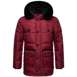 STONE HARBOUR Damen Steppjacke "Mironoo", rot, Gr. XXL, Oberstoff: 100% Polyester; Futter: 100% Polyester; Wattierung: 100% Polyester; &Auml;rmelfutter: