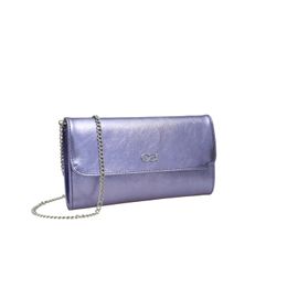 Damen Clutch "Eleganz", Collezione Alessandro, lila, Leder, Taschen, aus Leder, mit separaten Fächern
