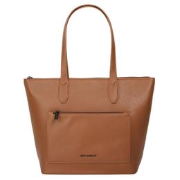 Betty Barclay Damen Shopper, braun, Kunstfaser, leicht glänzend, unifarben, Taschen