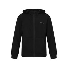 Endurance Jungen Sweatshirt "Grovent", schwarz, Gr. 140, unifarben, 50% Viskose, 45% Polyester, 5% Elasthan, Sweatshirts, mit Baumwoll-Touch