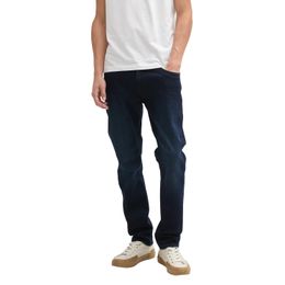 Herren Slim-fit-Jeans "PIERS", blau, Gr. 33, Tom Tailor Denim, unifarben, Denim/Jeans, Obermaterial: 69% Baumwolle, 30% Polyester, 1% Elasthan.