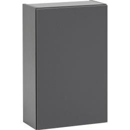 Hängeschrank Welltime, B:40cm H:64cm T:20cm, grau, MDF, Badezimmer, Schränke, "Lienz"